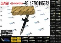 China High Quality Fuel Diesel Injector 295050-0820 295050-0070 295050-082#Common Rail Diesel Fuel Injector for Toyota Hilux Hiace for sale
