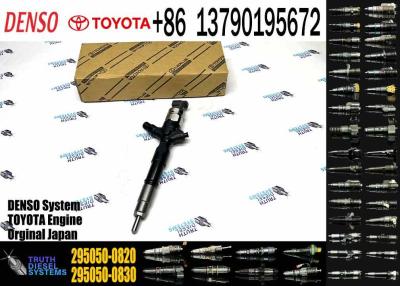 China High Quality Fuel Diesel Injector 295050-0820 295050-0070 295050-082#Common Rail Diesel Fuel Injector for Toyota Hilux Hiace for sale