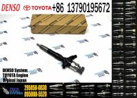 China Diesel Engine Common Rail Injector 295050-0100 23670-30196 23670-30190 295050-0020 295050-0830 for sale