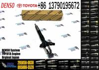 China Diesel Engine Common Rail Injector 295050-0100 23670-30196 23670-30190 295050-0020 295050-0830 for sale