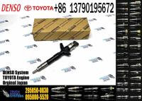 China Diesel Engine Common Rail Injector 295050-0100 23670-30196 23670-30190 295050-0020 295050-0830 for sale