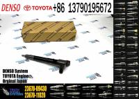 China 295700-0560 23670-0E020 23670-09430 23670-19025 23670-11020 Diesel Common Rail Fuel Injector for toyota Fortuner 1GD-FTV for sale