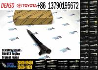 China 295700-0560 23670-0E020 23670-09430 23670-19025 23670-11020 Diesel Common Rail Fuel Injector for toyota Fortuner 1GD-FTV for sale