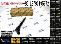 China 295700-0560 23670-0E020 23670-09430 23670-19025 23670-11020 Diesel Common Rail Fuel Injector for toyota Fortuner 1GD-FTV for sale
