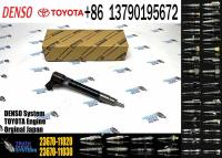 China 295700-0560 23670-0E020 23670-09430 23670-19025 23670-11020 Diesel Common Rail Fuel Injector for toyota Fortuner 1GD-FTV for sale