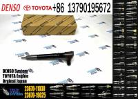 China Diesel Engine Fuel Injector 23670-11030 2367011030 295700-0630 295700-0310 DCRI400630 for Toyota Hilux diesel CR Engines for sale