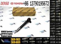 China 295700-0560 23670-0E020 23670-09430 23670-19025 23670-11020 Diesel Common Rail Fuel Injector for toyota Fortuner 1GD-FTV for sale