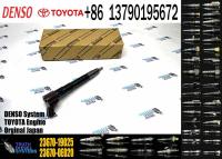 China 295700-0560 23670-0E020 23670-09430 23670-19025 23670-11020 Diesel Common Rail Fuel Injector for toyota Fortuner 1GD-FTV for sale