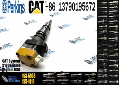 China High Performance Excavator Engine Fuel Injector Assembly 153-5938 1535938 for CAT 3126 Diesel Engine for sale