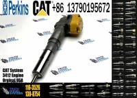 China Diesel Engine Parts Fuel Injector 174-7526 1747526 174-7527 111-7916 59-0835 159-0836 for Excavator Loader 990 3408 3412 5110B 116-3526 for sale