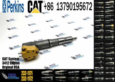 China C-A-T3412E Fuel Injector 232-1171,174-7526,198-6877,232-1183,174-7528 for Ca-ter-pillar 3412E diesel Engine for sale