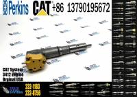 China Fuel Injector 10R1266 232-1183 232-1173 232-1168 174-7528 174-7526 for Cat Engine 3412 3412E Excavator Spare Parts for sale