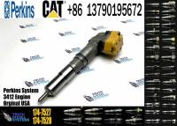 China KJC Excavator Parts Engine 3408 3412 Fuel Injector 4CR01974 169-7408 174-7527 222-5967 20R-0760 for Construction Machinery for sale