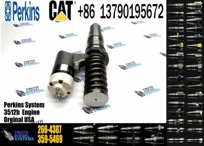 China Diesel Common Rail Diesel Fuel Injector 266-4387 2664387 for CAT 3508B 3512B 3516B Engine for sale