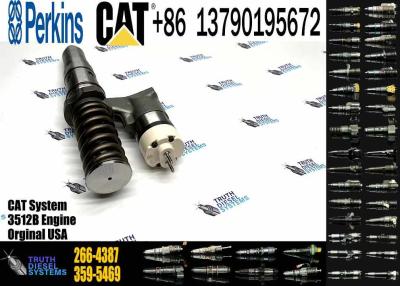 China Diesel Common Rail Diesel Fuel Injector 266-4387 2664387 for CAT 3508B 3512B 3516B Engine for sale