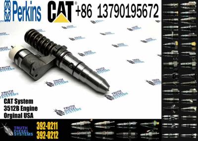 China 392-0201 392-0202 392-0206 392-0221 392-0211 392-0224 Fuel Injector Genuine Brand New Diesel Engine Parts for CAT 3512B 3516B for sale