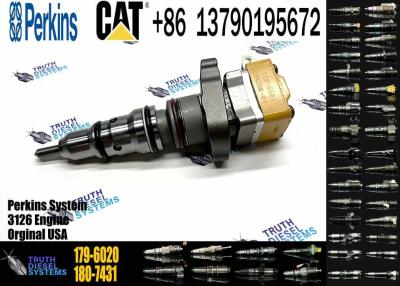China 128-6601 178-0199 1286601 Fuel Injector Common Rail Injector for 3126B 3126E Engine 120H 135H Motor Grader 953C 963C Loader for sale