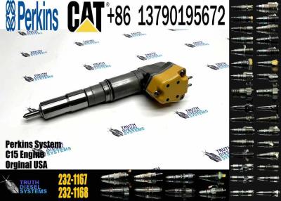 China Diesel Fuel Injector 153-5938 232-1168 156-3895 204-2467 232-1167 173-4059 for Cater-pillar CAT Engine 3412E 3412 Tractor for sale