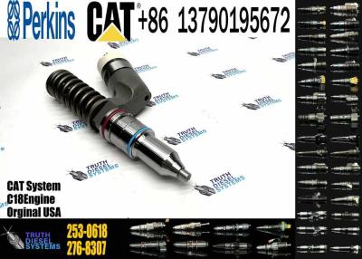 China 253-0618 10R-2772 244-7718 Heavy Duty EUI Diesel Injector for C15 C18 Engine Excavator for sale