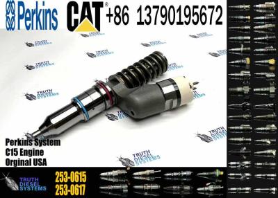 China Excavator Parts Machinery Parts Diesel Engine Fuel Injector 253-0618 2530615 253-0616 253-0615 for C15 C18 C27 for sale