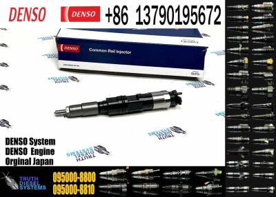 China 4 PC Diesel Fuel Injector DZ100217 RE524382 RE529118 SE501926 095000-6491 095000-6492 095000-8800 095000-8801 for Excavator for sale