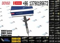 China High Quality Diesel Common Rail Injector 295900-0280 295900-0210 23670-30450 for Hilux 2KD Denso Injector for sale