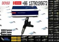 China Hot Sales Rail Common Fuel Injector 095000-5332 095000-5320 095000-5321 09000-5323 Rail Engine Fuel Injector 23670-E0140 for sale