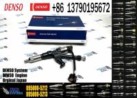 China New Diesel Fuel Injector 095000-5215 0950005215 for HINO P11C 23670-E0351 Kobelco SK450 095000-5212 095000-5214 095000-5210 for sale