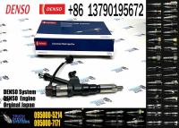 China 0950005215 Fuel Injector 095000-5215 0950005215 095000-5214 for P11C Engine Excavator SK450-8 SK480-8 for sale