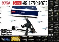 China 0950005215 Fuel Injector 095000-5215 0950005215 095000-5214 for P11C Engine Excavator SK450-8 SK480-8 for sale