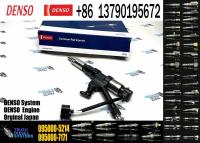 China 0950005215 Fuel Injector 095000-5215 0950005215 095000-5214 for P11C Engine Excavator SK450-8 SK480-8 for sale