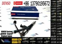 China 0950005215 Fuel Injector 095000-5215 0950005215 095000-5214 for P11C Engine Excavator SK450-8 SK480-8 for sale