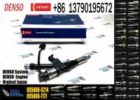 China 0950005215 Fuel Injector 095000-5215 0950005215 095000-5214 for P11C Engine Excavator SK450-8 SK480-8 for sale