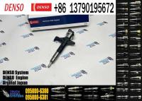 China New 095000-6300 1-15300436-0 Common Rail Diesel Injection Valve IS-UZU HITACHI Excavator 6WG1 Heavy Duty C/E-Series ZX450 Steel for sale