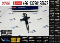 China New 095000-6300 1-15300436-0 Common Rail Diesel Injection Valve IS-UZU HITACHI Excavator 6WG1 Heavy Duty C/E-Series ZX450 Steel for sale