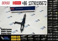 China Green Power Diesel Engine Fuel Injector 095000-6120 / 6261-11-3100 With Genuine Quality for sale