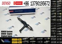 China Green Power Diesel Engine Fuel Injector 095000-6120 / 6261-11-3100 With Genuine Quality for sale