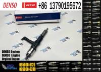 China Green Power Diesel Engine Fuel Injector 095000-6120 / 6261-11-3100 With Genuine Quality for sale