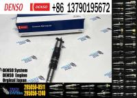 China GENUINE and BRAND NEW FUEL COMMON RAIL INJECTOR 295050-0510,295050-0511 52214-16555 for sale