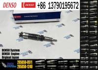 China GENUINE and BRAND NEW FUEL COMMON RAIL INJECTOR 295050-0510,295050-0511 52214-16555 for sale
