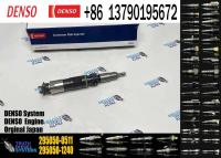 China GENUINE and BRAND NEW FUEL COMMON RAIL INJECTOR 295050-0510,295050-0511 52214-16555 for sale