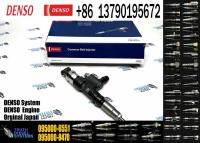 China 095000-6551 23670-E0190 Common Rail Fuel Injector 095000-6550 23670-E0190 Heavy Truck Diesel Parts With High Quality for sale
