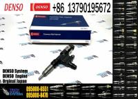China 095000-6551 23670-E0190 Common Rail Fuel Injector 095000-6550 23670-E0190 Heavy Truck Diesel Parts With High Quality for sale
