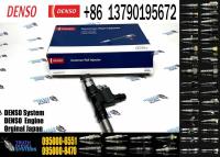 China 095000-6551 23670-E0190 Common Rail Fuel Injector 095000-6550 23670-E0190 Heavy Truck Diesel Parts With High Quality for sale