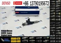 China Genuine Diesel Common Rail Fuel Injector 095000-8770, 095000-8771, 095000-8100, VG1038080007, VG1096080010 for sale