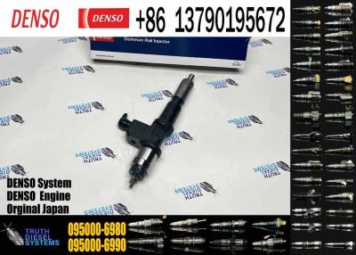 China Excavator Diesel Fuel Engine Common Rail Injector 095000-6980 8-98011604-0 8-98011604-5 for sale