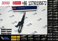 China Diesel Fuel Injector 2095000-0800 095000-0801 6156-11-3100 for Komatsu Crawler Excavator 6D125 Engine PC400-7 PC450-7 for sale