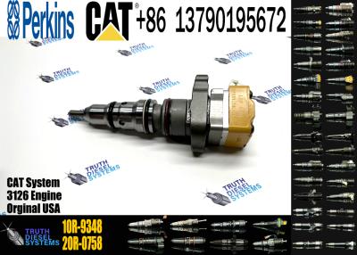 China Excavator Accessories Fuel Injector 222-5965 10R-9348 10R-0782 198-6605 for Cat Spares 3126B 3126E for Construction Machinery for sale