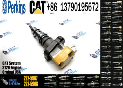 China 222-5967 Excellent Quality Common Rail Injector 2225967 222 5967 for 3126B Engine Hot Sale for sale