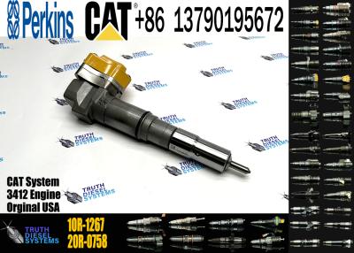 China New 3412E 3408 Diesel Fuel Injector for Excavator Engine Parts 232-1171 10R-1267 232-1183 10R-1266 4CR01974 for sale